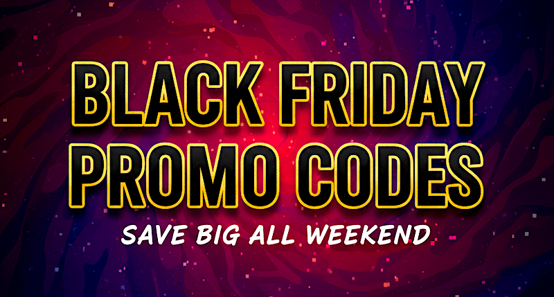 Black Friday promo codes - 43addict