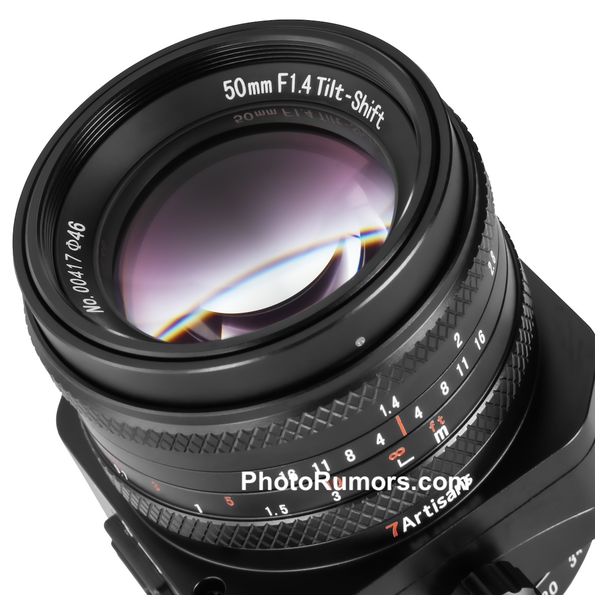 Tomorrow 7Artisans will announce a new 50mm f/1.4 tilt-shift lens for ...
