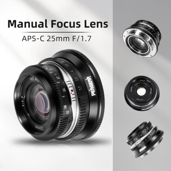 New Pergear 25mm f/1.7 lens for MFT announced (price: $69) - 43addict