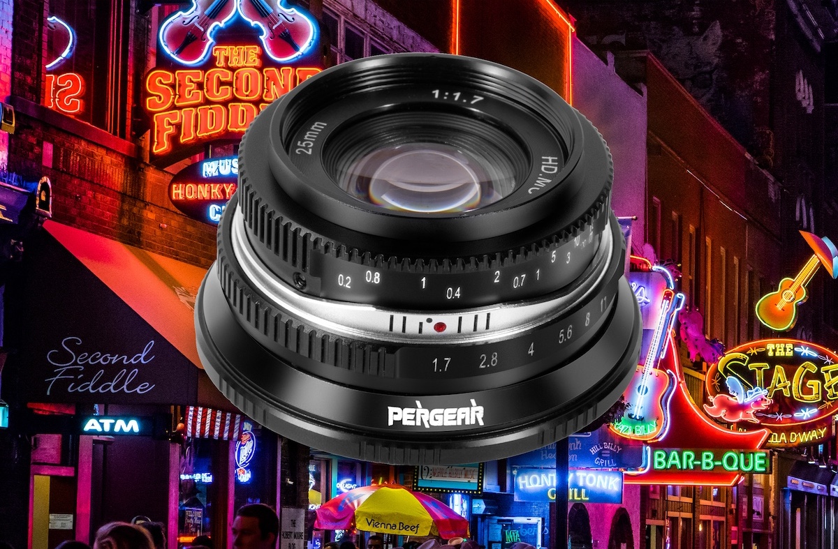 New Pergear 25mm f/1.7 lens for MFT announced (price: $69) - 43addict