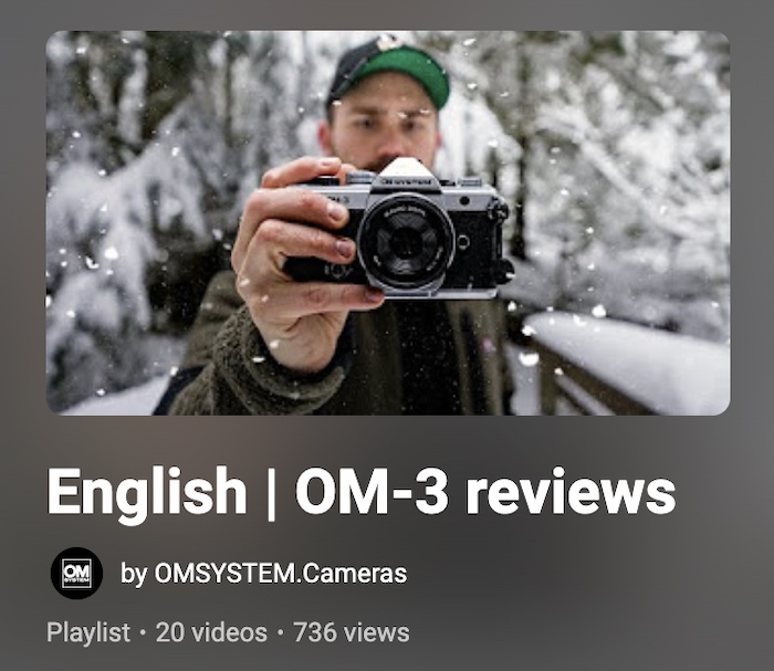 OM System OM-3 camera reviews and impressions - 43addict
