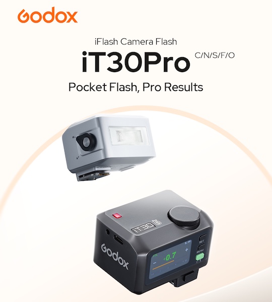 New: Godox iT30 Pro TTL mini flash for Olympus and Panasonic cameras ...