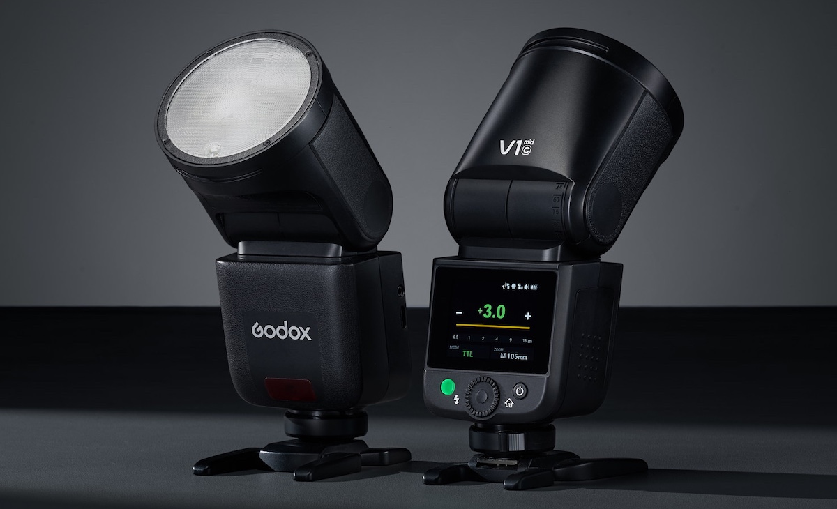 New: Godox V1mid TTL on-camera flash for Olympus and Panasonic cameras ...